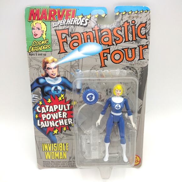 Toy Biz | Toys | Marvel Super Heroes Fantastic Four Invisible Woman Action Figure New 994 | Poshmark